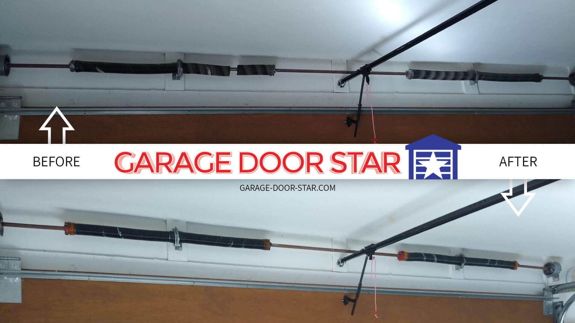 Garage Door Spring Replacement and Repair - Garage Door Star